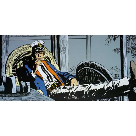 Pratt Hugo: Offset CM Un Abri sous les Tropiques... - entre-image